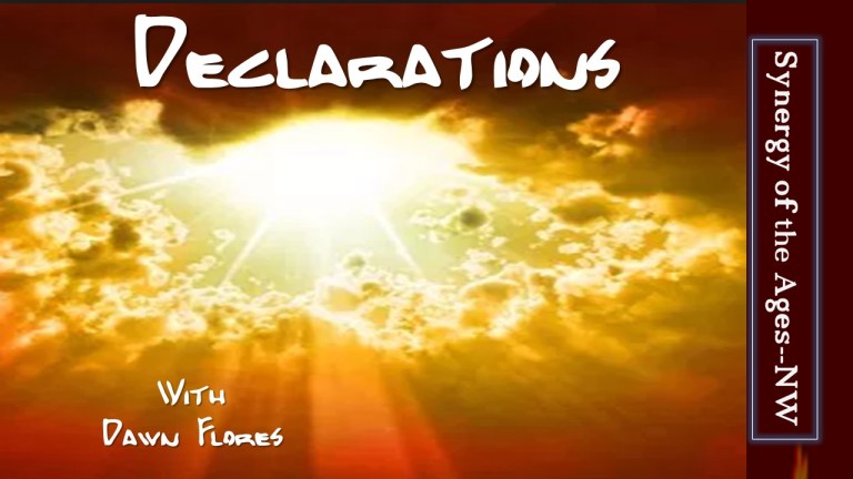 Declarations: God Reveals the Plots of Men! – Synergy of the Ages – NW